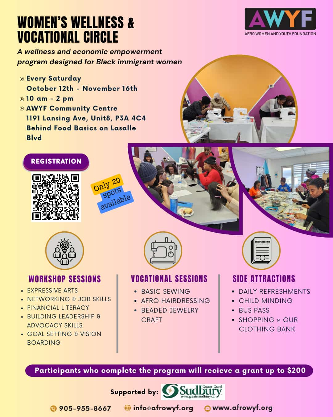 Women’s Wellness & Vocational Circle – Afrowyf