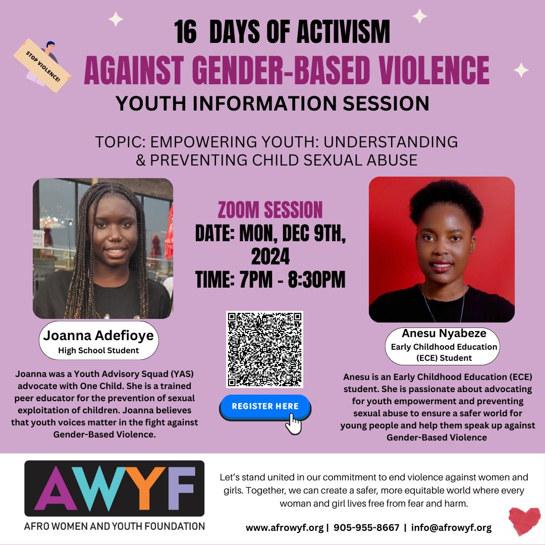 EMPOWERING YOUTH: Understanding and Preventing Sexual Abuse & Sexual Exploitation – Afrowyf